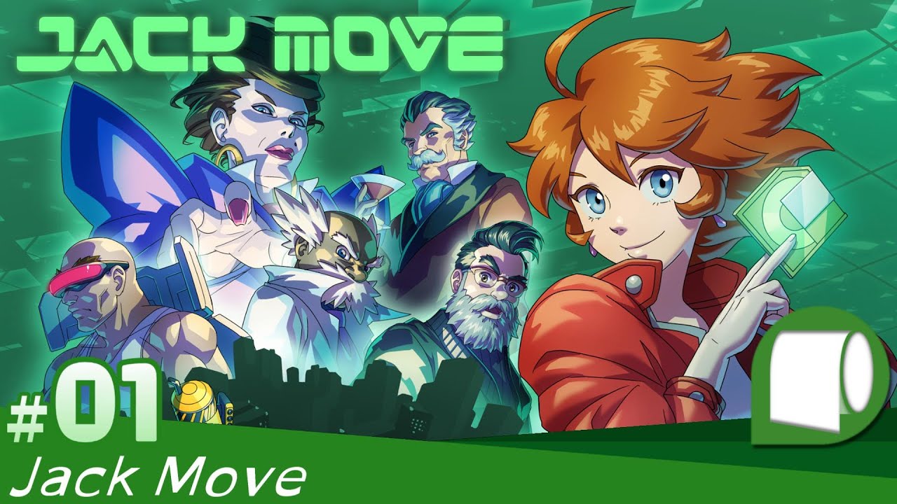 #01【 Jack Move / ジャックムーブ （製品版）】キュートなドット絵サイバーパンクJRPG - サイバーパンクおすすめ動画まとめサイト